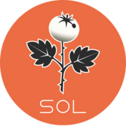 Sol The Trophy Tomato (sol) coin price & live chart, market cap